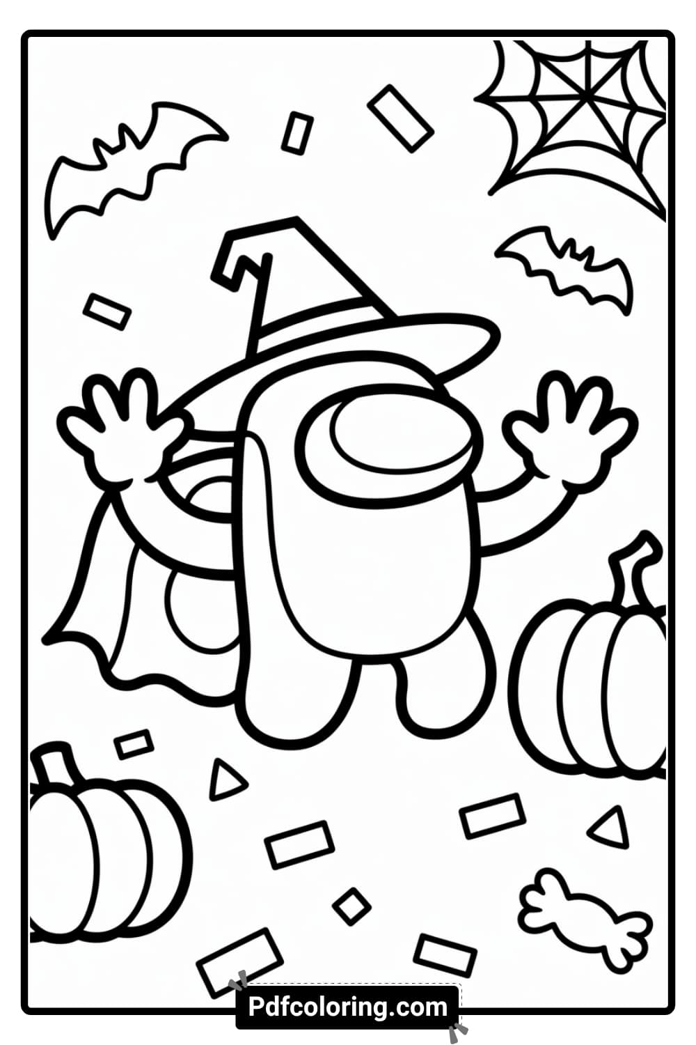 20+ Free Among Us Coloring Pages - Print & Download Now!