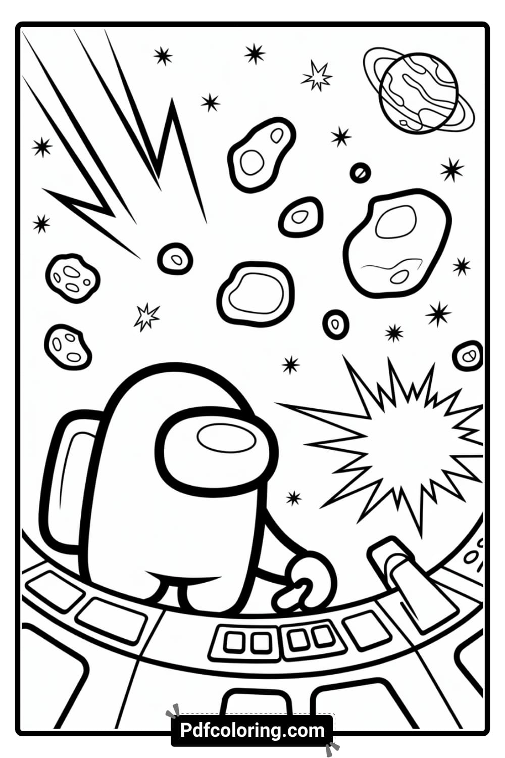 20+ Free Among Us Coloring Pages - Print & Download Now!