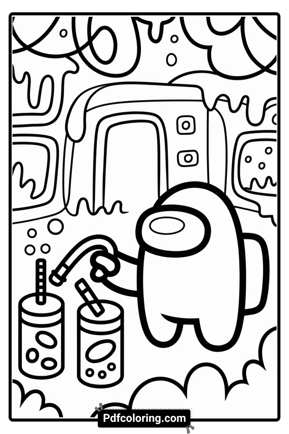20+ Free Among Us Coloring Pages - Print & Download Now!