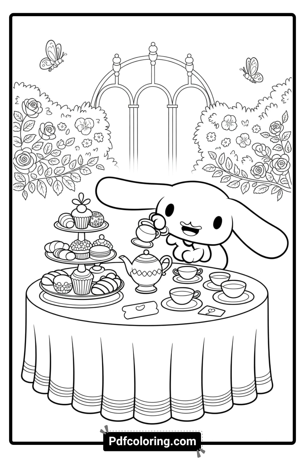 Cinnamoroll Coloring Pages - 30+ Free Printable & Fun Sheets