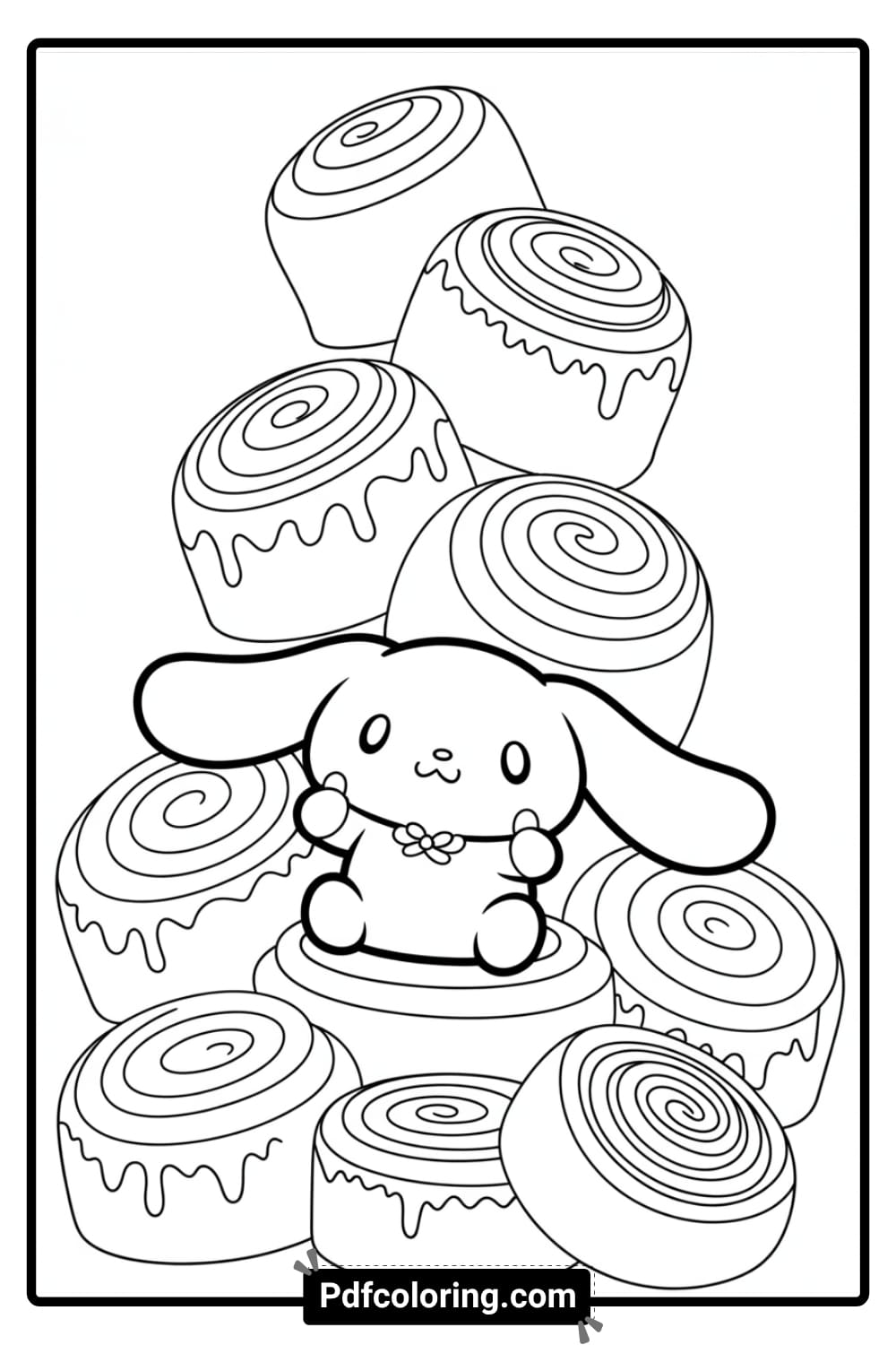 Cinnamoroll Coloring Pages - 30+ Free Printable & Fun Sheets