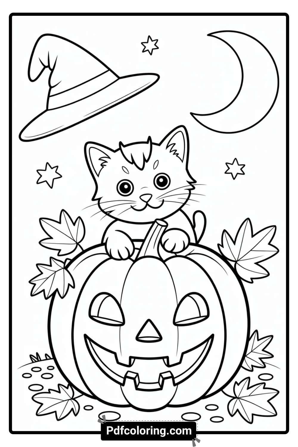 Kitten Coloring Pages: 50+ Free Printable Cat Coloring Sheet